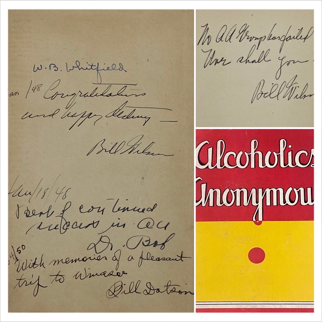 SIGNED Books and Memorabilia - Signed AA First Edition Big Books ...