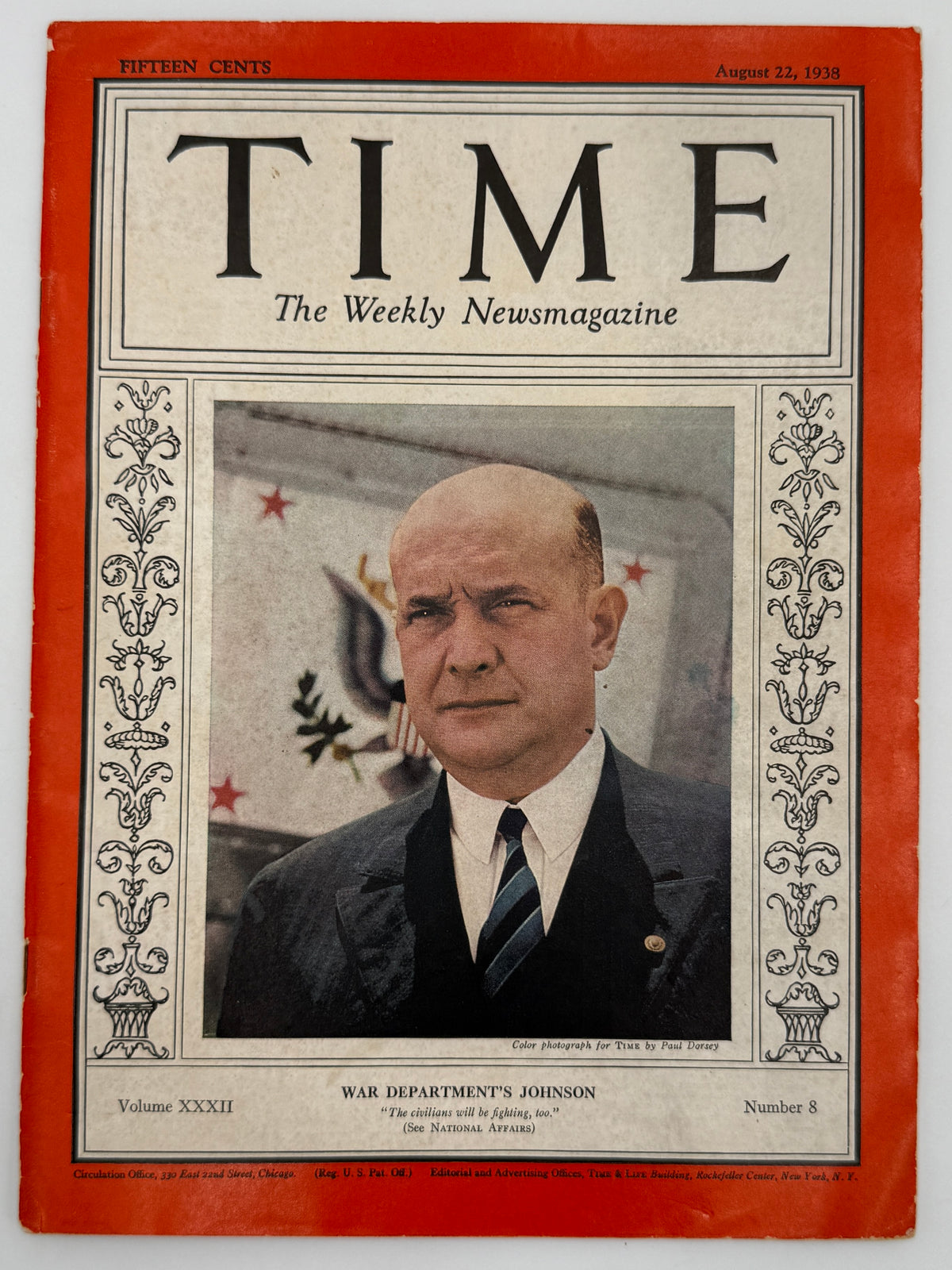 Time Magazine from August 1938 - Buchman — Recovery Collectibles