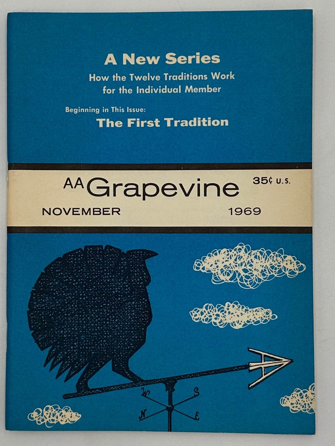 AA Grapevine from November 1969 - Traditions — Recovery Collectibles