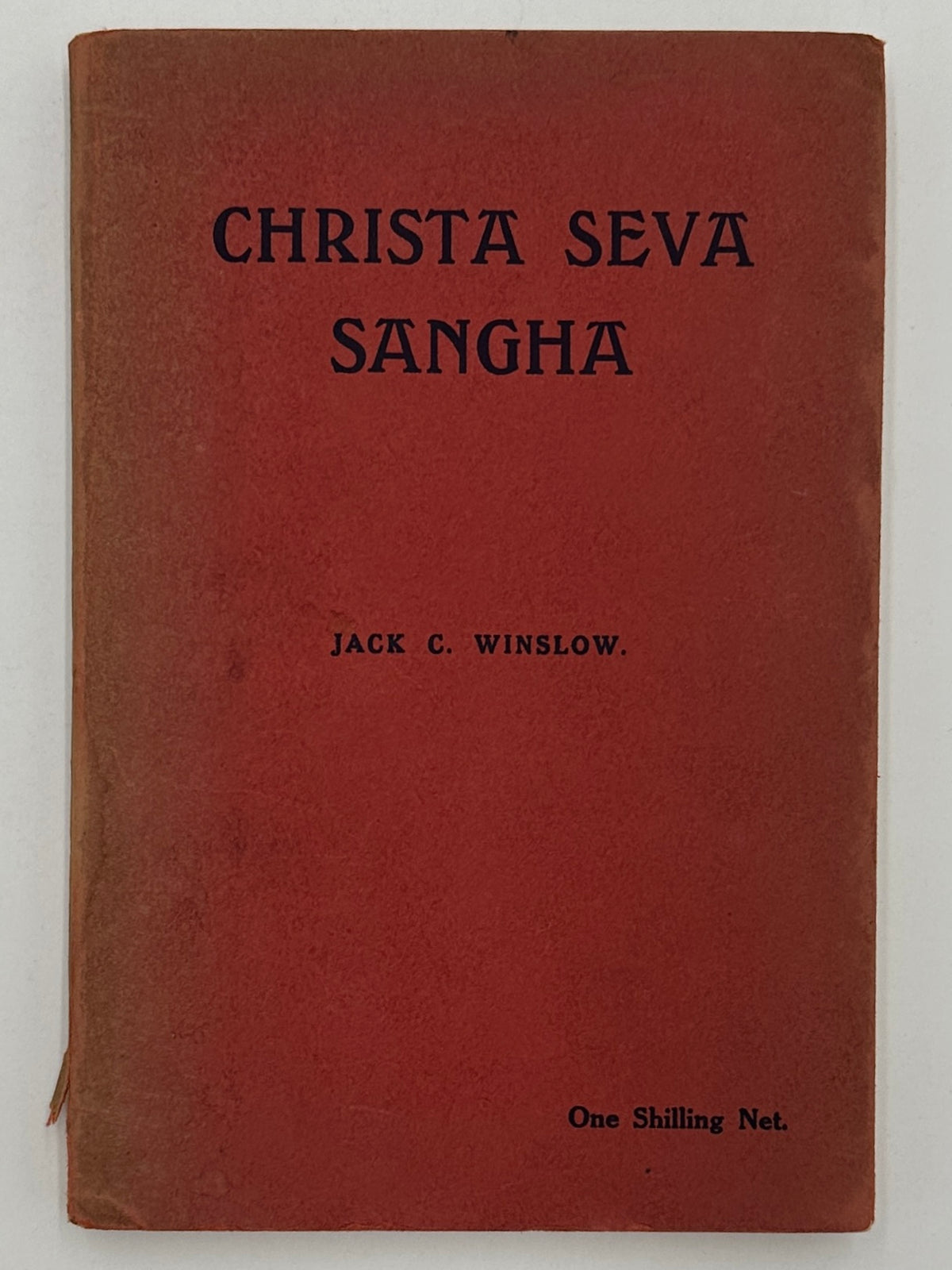 Christa Seva Sangha by Jack C. Winslow - 1930 — Recovery Collectibles