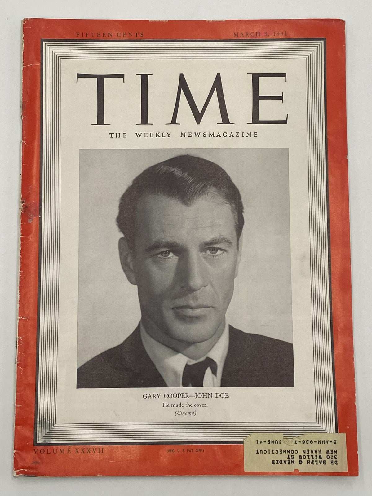 Time Magazine 1941