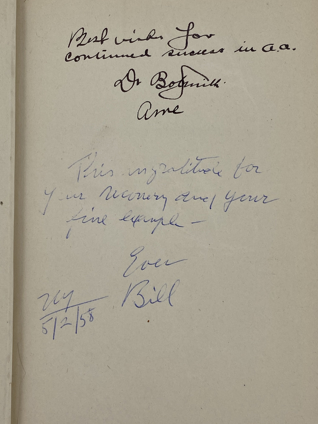 Alcoholics Anonymous First Edition Big Books 1939-1954 — Recovery ...