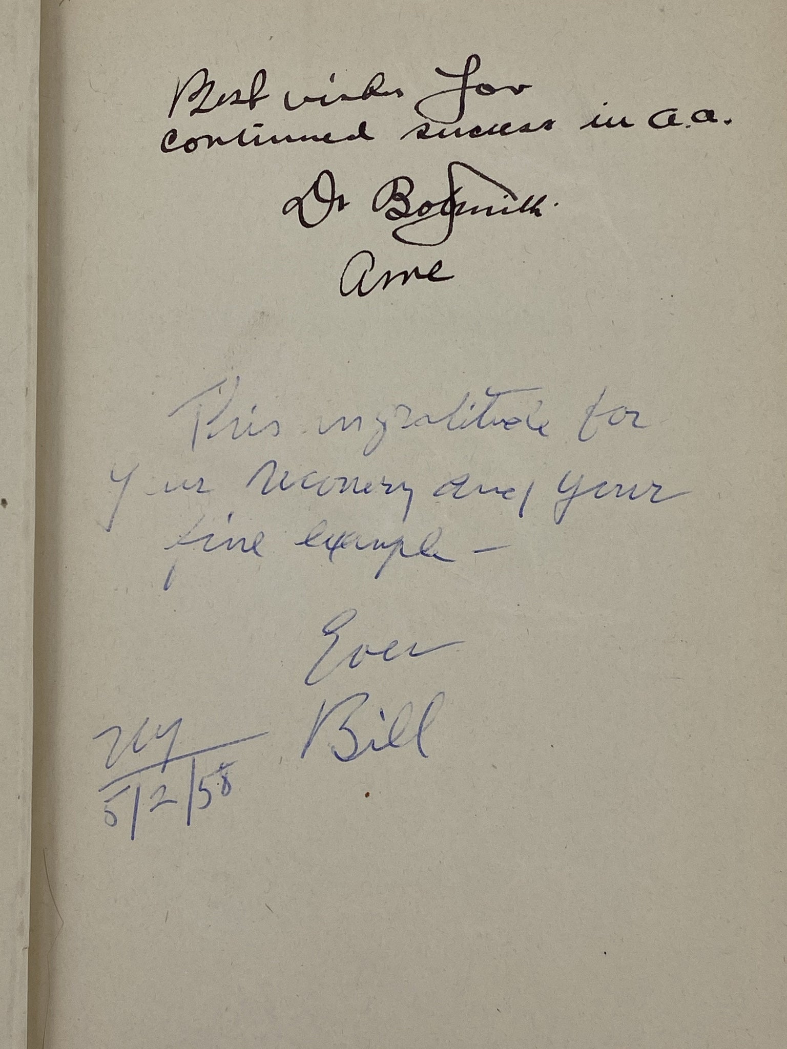 Alcoholics Anonymous First Edition Big Books 1939-1954 — Recovery ...
