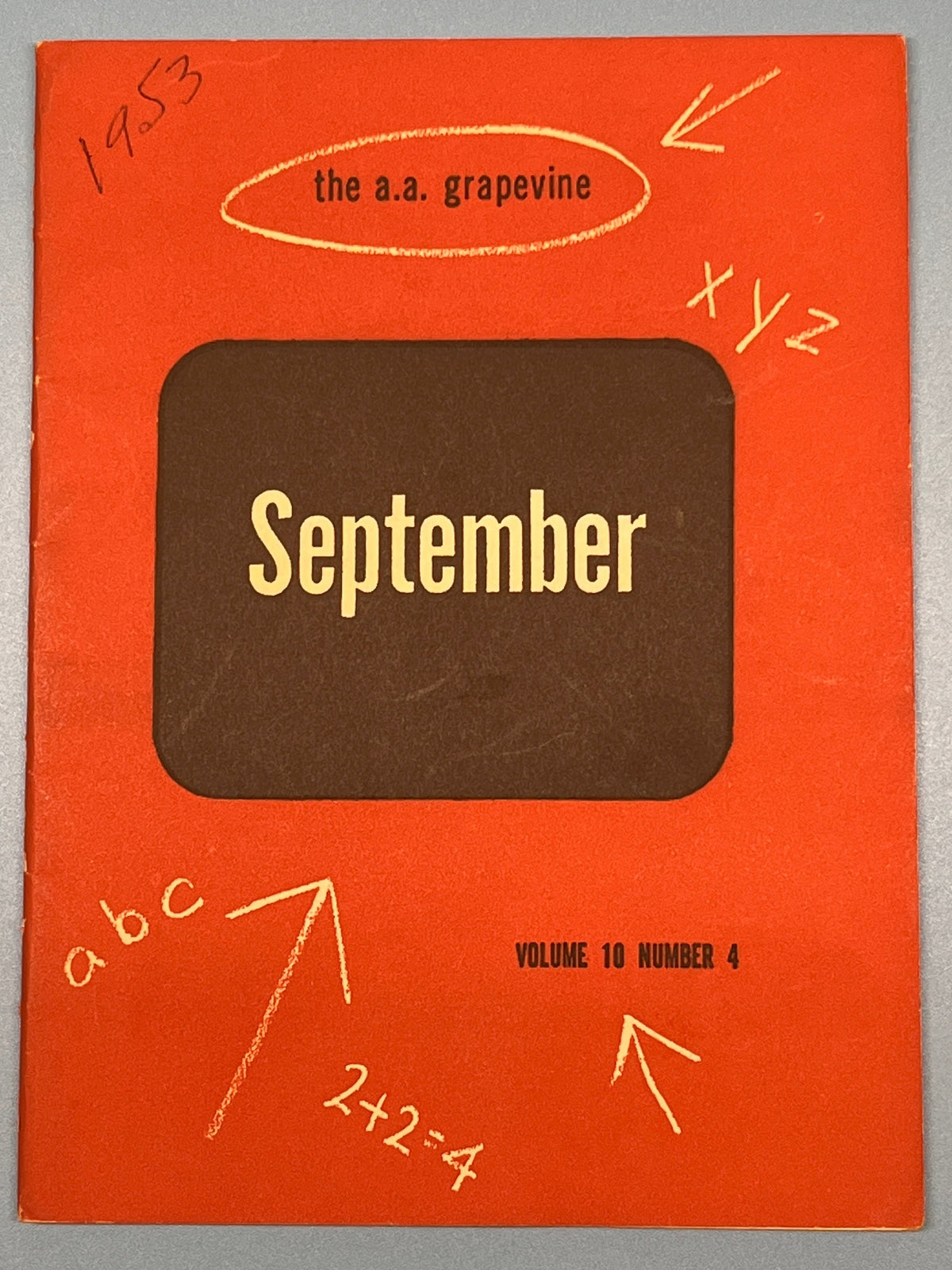 AA Grapevine - September 1953 - Surrender vs Compliance by Harry Tiebo ...
