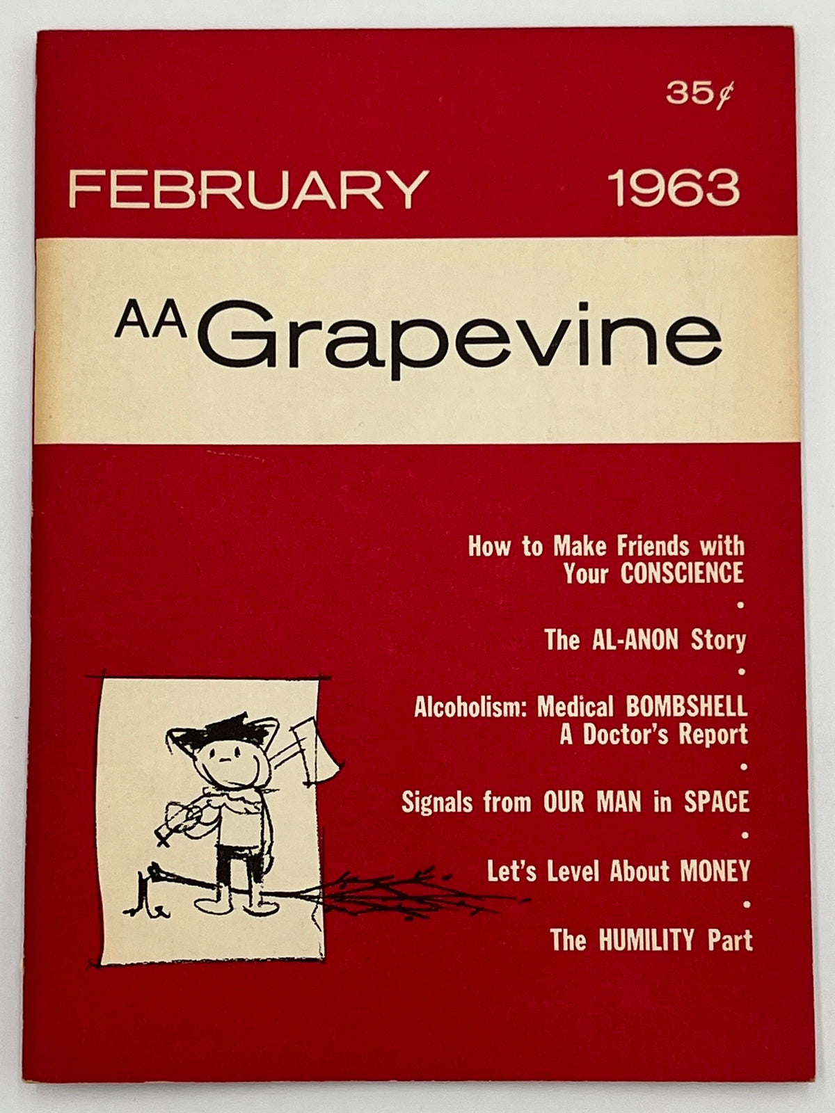 AA Grapevine from February 1963 - The Al-Anon Story — Recovery Collectibles