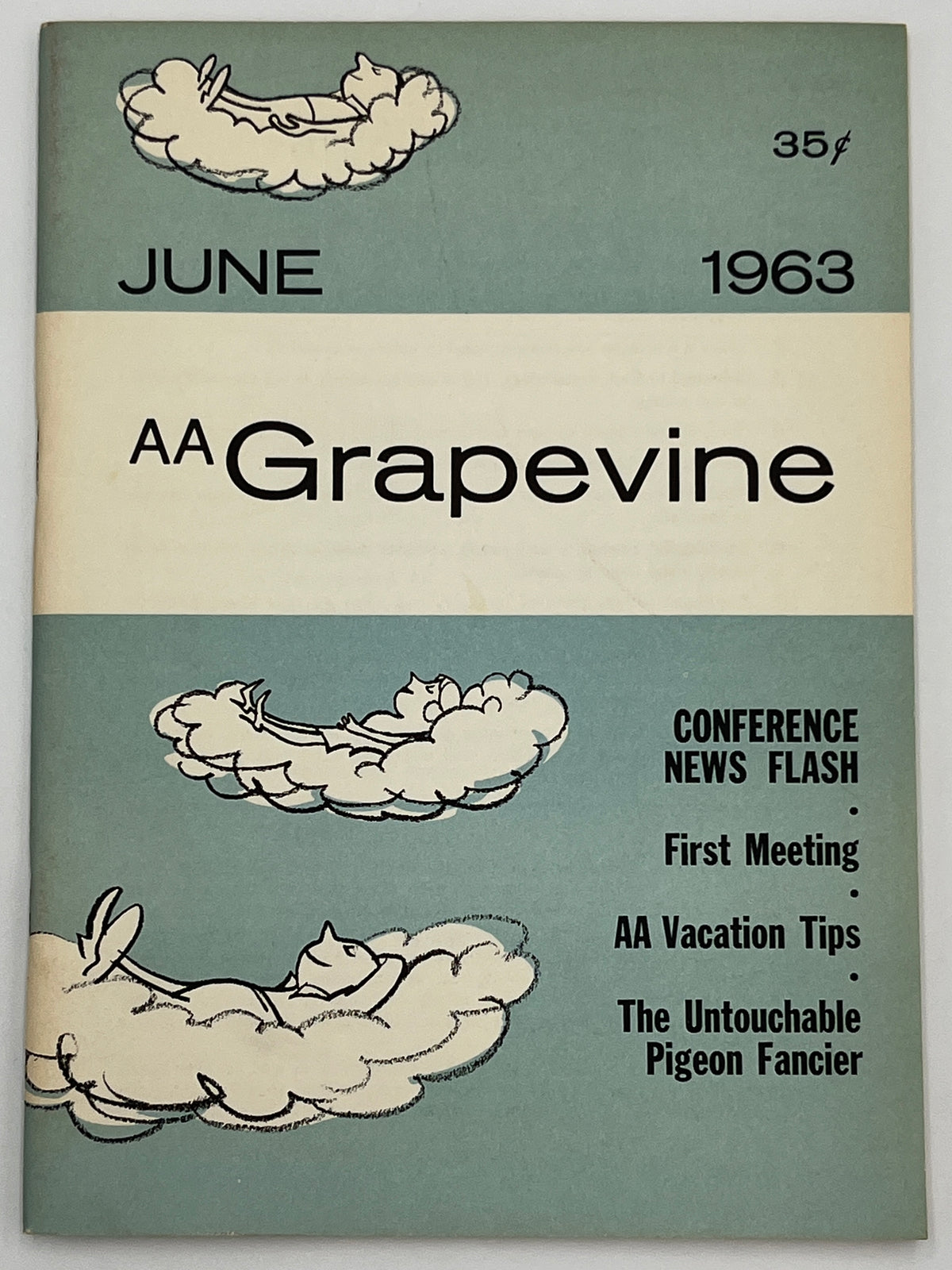 AA Grapevine from June 1963 - Conference News Flash — Recovery Collectibles