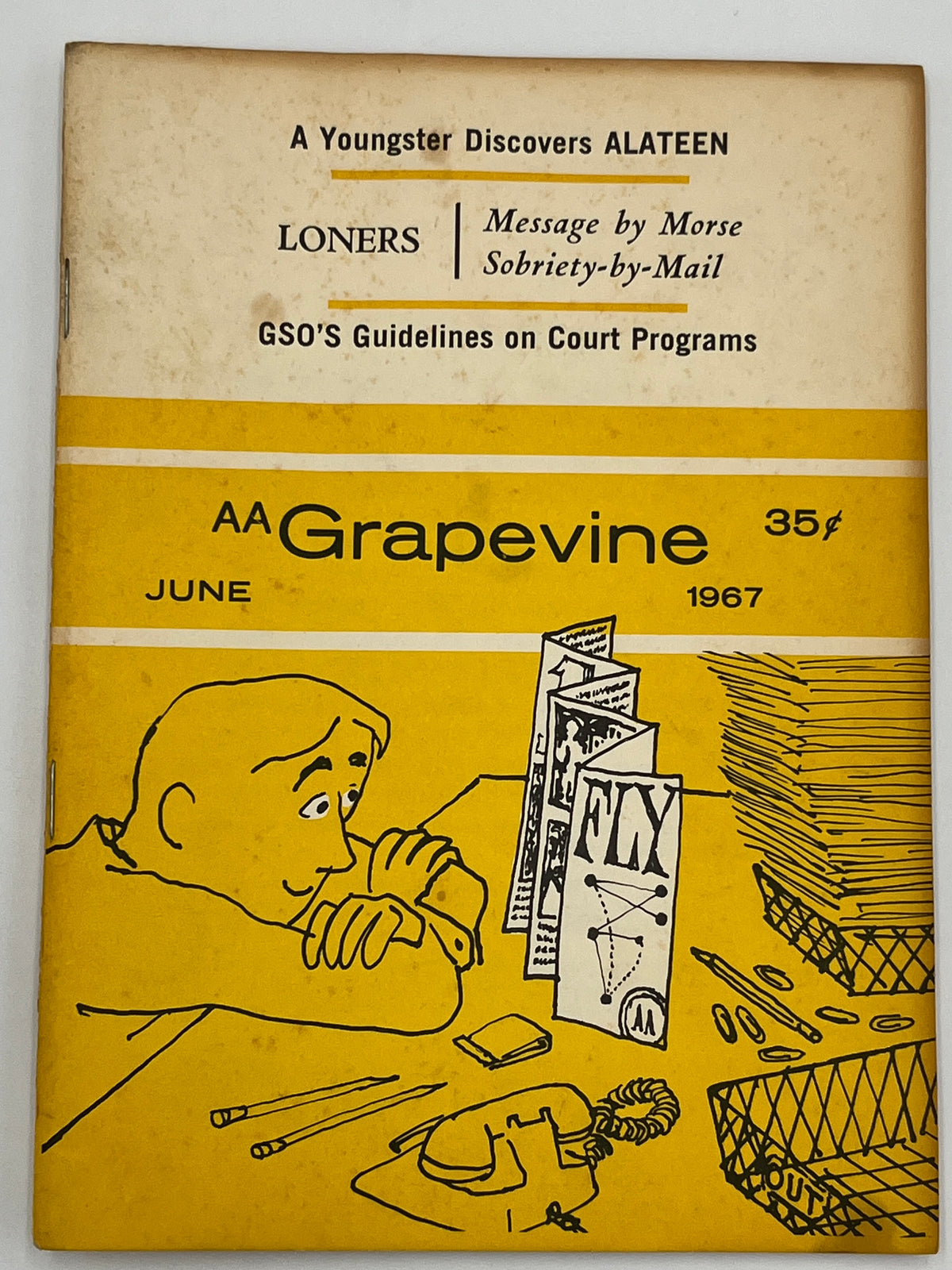 AA Grapevine from June 1967 - Loners — Recovery Collectibles