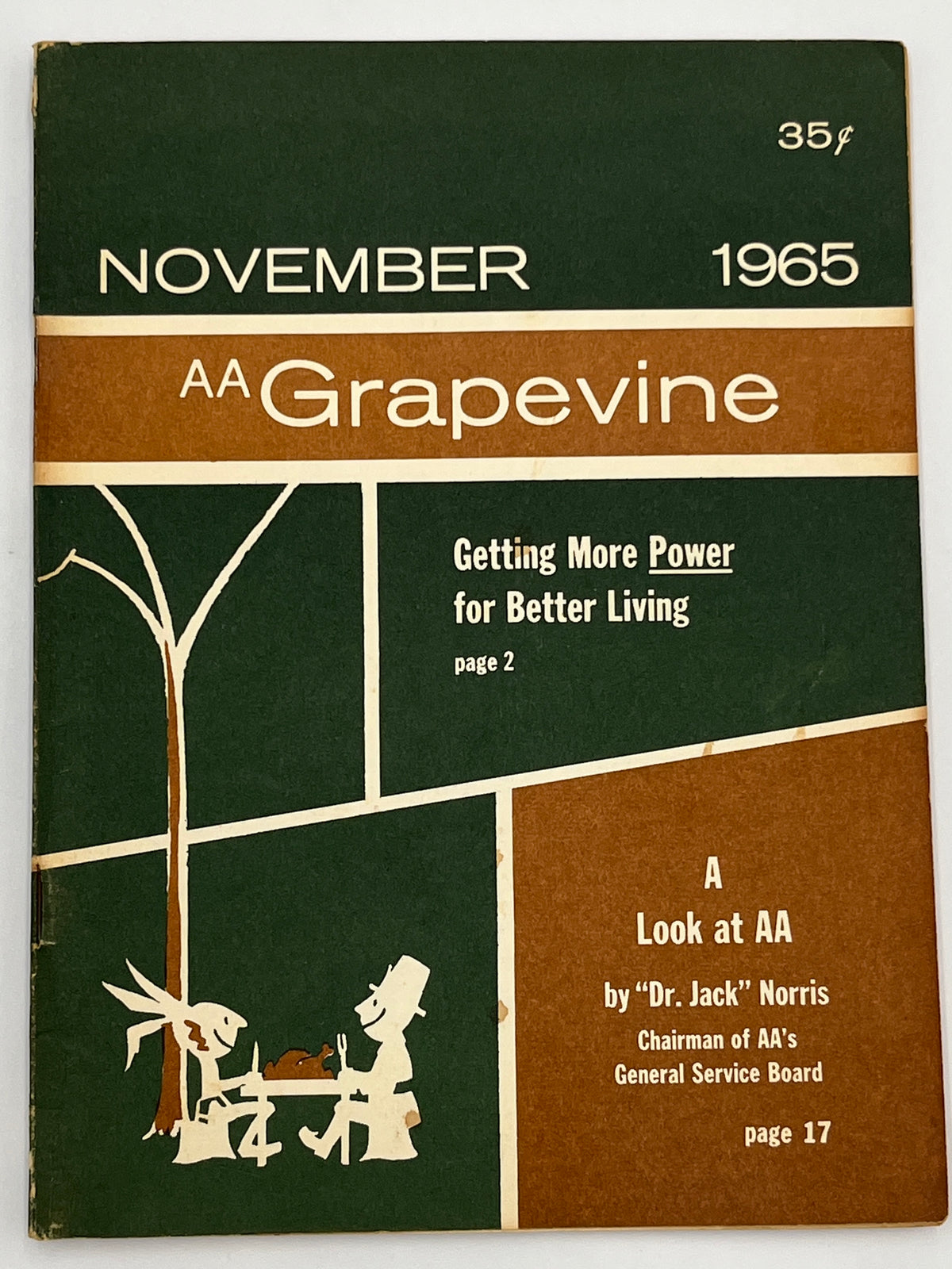 AA Grapevine from November 1965 - A Look at AA — Recovery Collectibles