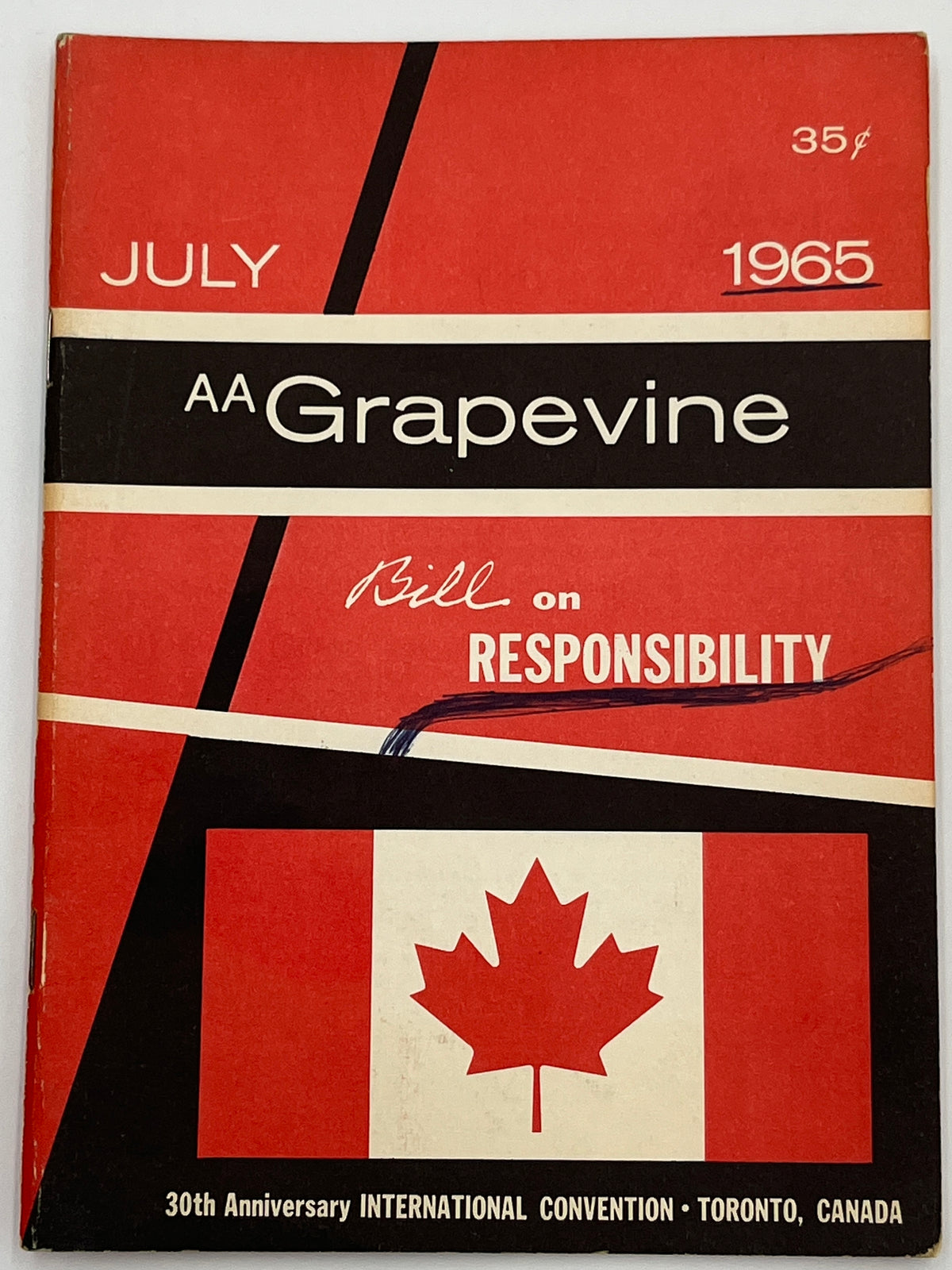 AA Grapevine from July 1965 - 30th Anniversary International Conventio ...